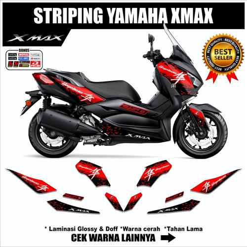 Jual Stiker Striping Variasi Motor Yamaha XMAX / Decal Semi Full Body ...
