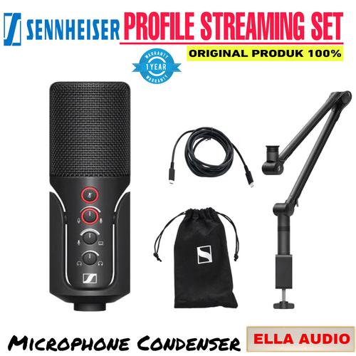 Jual Sennheiser Profile Streaming set Usb Microphone condenser ...