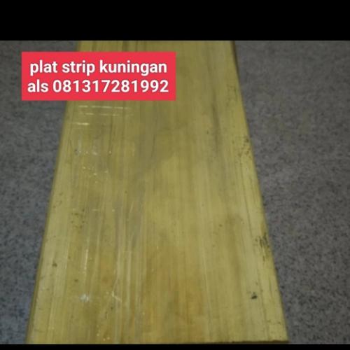 Jual plat strip kuningan 8 mm x 40 mm x 1000 mm - Jakarta Utara - arman ...