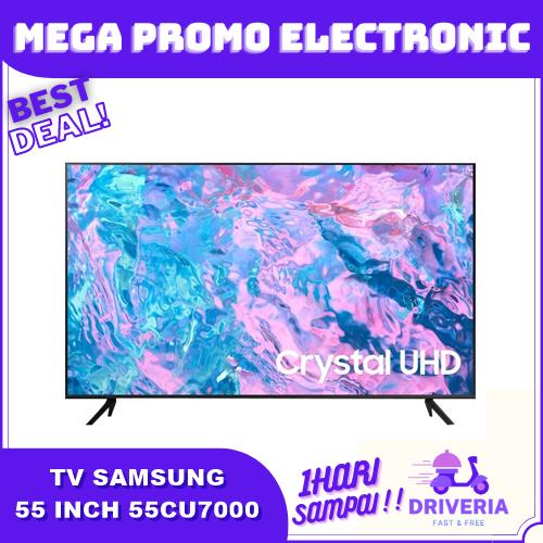 Jual SAMSUNG 55CU7000 SMART TV 55 INCH UHD 4K WITH PURCOLOUR CRYSTAL 4K ...