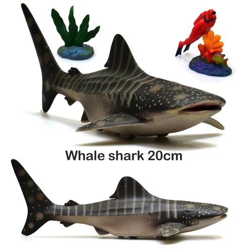 Promo Miniatur ikan Hiu Paus Whale Shark 20 cm - Whale shark - Jakarta ...
