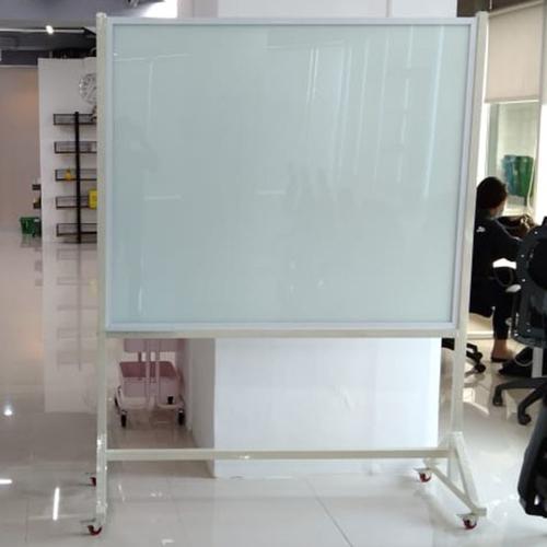Jual GLASSBOARD Standing 60 x 90 cm - PAPAN TULIS KACA Kaki Besi Roda - Jakarta Barat - kios ...