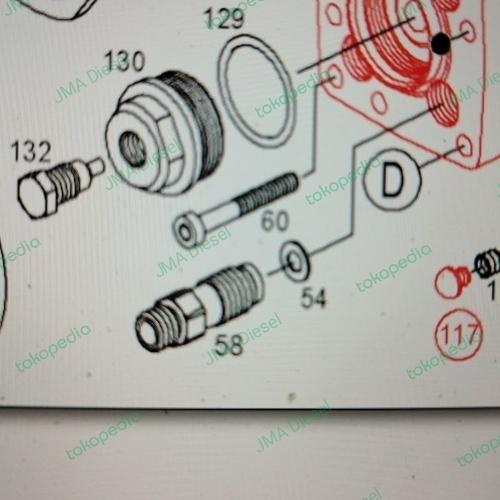 Jual holder valve untuk pompa Bosch 0460414178 Bosch asli - control ...