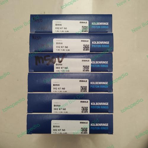 Jual STD Set 6Pc Ring Piston Seher 11251437077 BMW M50 Vanos E34 E36 ...