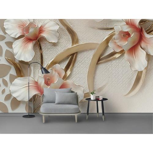 Jual Wallpaper Dinding 3D Mural Custom Motif Bunga - C5, Banner - Kota ...