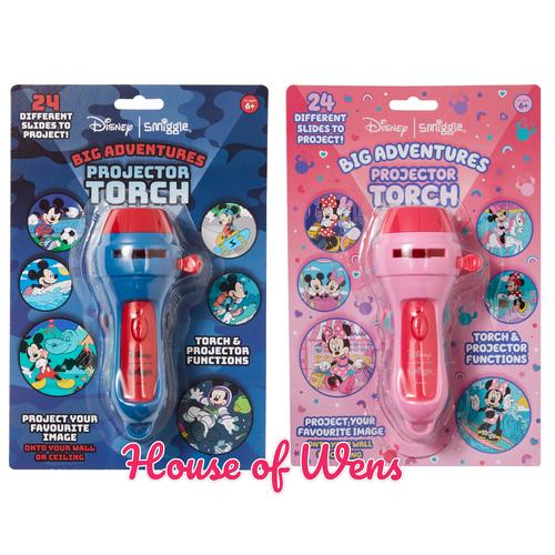 Jual EMIGGLE MINNIE MICKEY MOUSE PROJECTOR TORCH ORIGINAL - Minnie ...