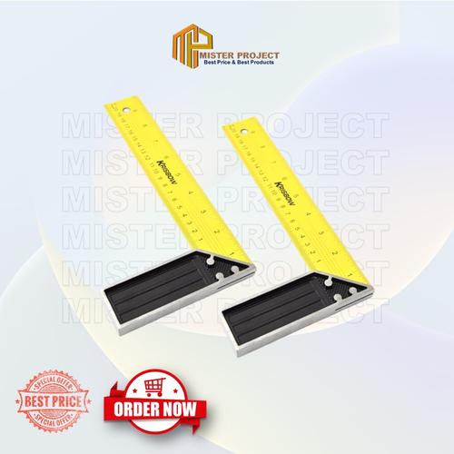 Jual Krisbow 25 Cm Penggaris Siku Besi - Jakarta Timur - Mister Project ...
