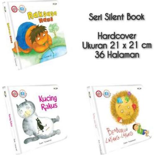 Jual [ MIZAN ] SILENT BOOK "KUCING RAKUS-RAKSASA HAUS-BERBURU LAYANG ...