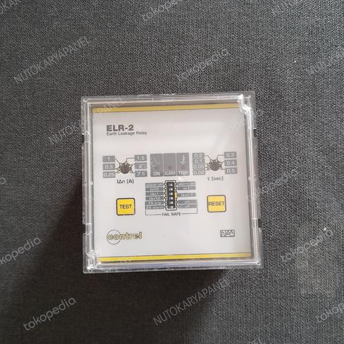 Jual EARTH LEAKAGE PROTECTION RELAY ELR -2 100-400VAC CONTREL ELLETRONICA - Kota Bogor - NUTO ...