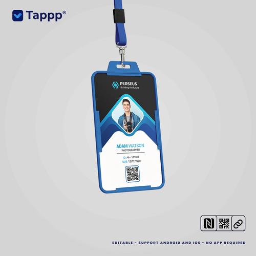 Jual Tappp NFC ID Card | Costum Smart ID Card Perusahaan | Support RF ...