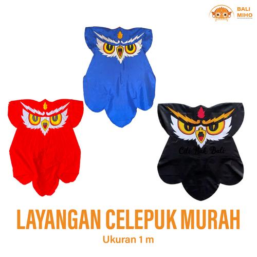 Jual Layangan Celepuk Murah Motif Simple - Layangan Owl Kain Murah ...