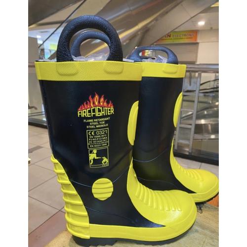 Jual SEPATU PEMADAM KEBAKARAN / SAFETY SHOES PEMADAM FIRE ORIGINAL ...