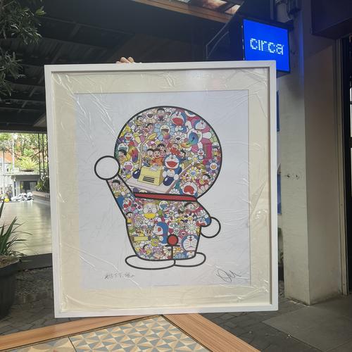 Jual Print Art Doraemon Limited Edition with Original Creator Sign ...