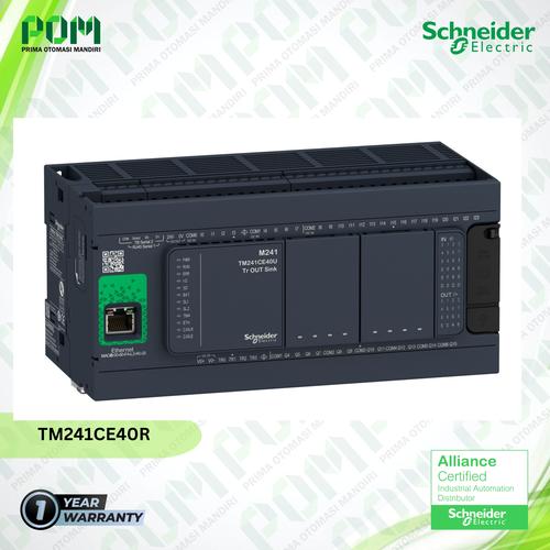Jual TM241CE40R, SCHNEIDER PLC M241-40IO RELAY ETHERNET - Kota ...