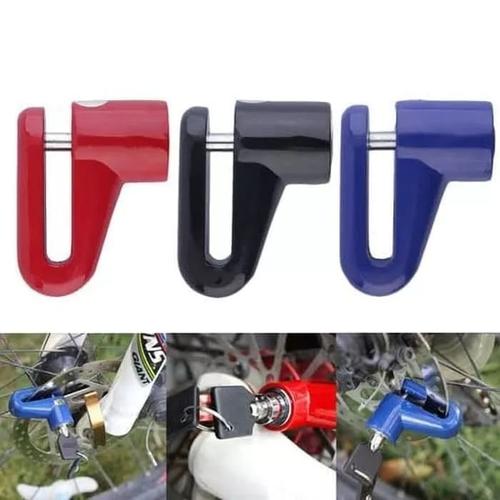 Jual Gembok Cakram Motor Kunci Pengaman Motor Gembok Piring Rem Motor ...