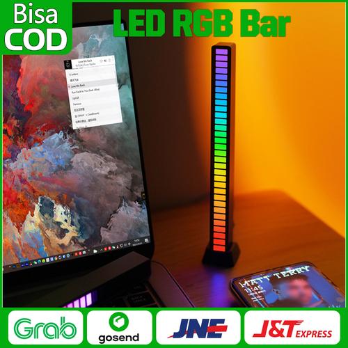 Promo Lampu Musik Bar LED RGB Spectrum Audio Sound Control - Plug In ...