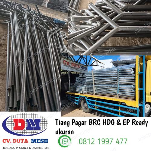 Jual tiang pagar brc Y tiang siku tiang brc tiang pipa - Kota Tangerang ...