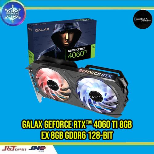 Jual GALAX GeForce RTX 4060 Ti 8GB EX 8GB GDDR6 128-bit - Kab. Semarang - waroeng cooler | Tokopedia