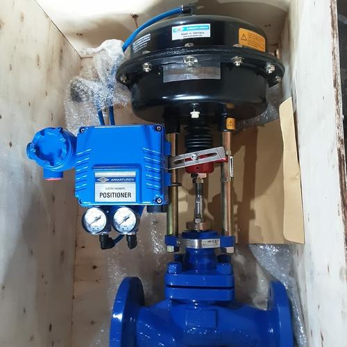 Jual Control Globe Valve DN65 PN16 with Positioner Brand Ari Armaturen ...