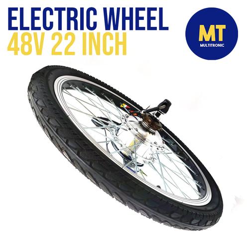 Jual Electric Wheel Set Modification 48V With Wheel 22 Inch & Lock ...