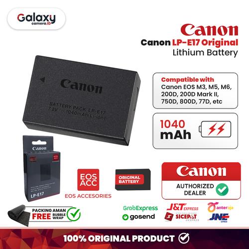 Promo Baterai Canon Lp-E17 Original Battery LP E 17 Batre Ori Cicil 0% 3x - Kota Tangerang ...