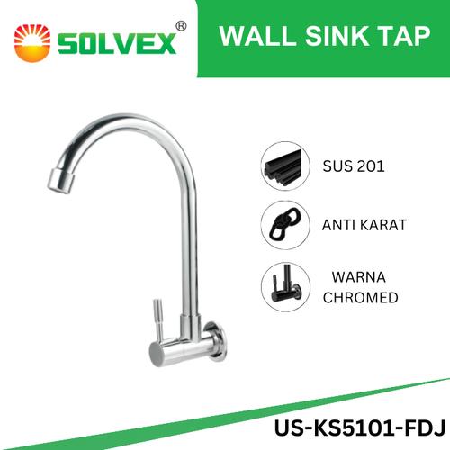 Promo Solvex Kran Air Angsa Keran Dapur Cuci Piring US-KS5101-FDJ ...