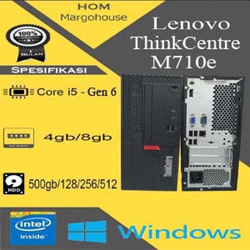 Jual komputer pc Lenovo M710e Core i5 Gen 6 - 4, Ssd 256gb - Jakarta ...