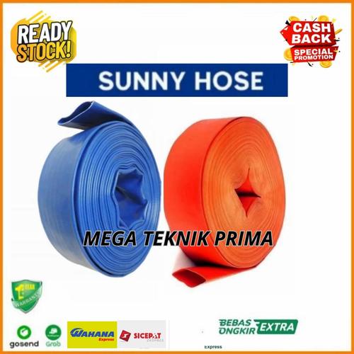Jual Selang Air Irigasi Sunny Hose 6 inchi 50M Pompa Celup Submersible ...