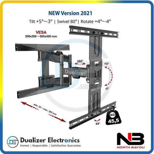 Jual Bracket Breket Braket Swivel TV NB P6 47 49 50 55 58 60 65 70 75 ...
