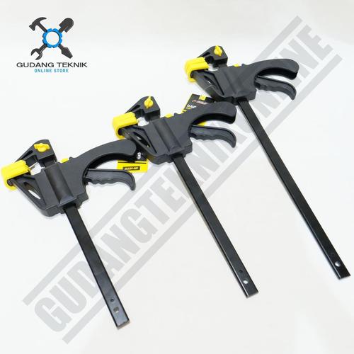 Jual Solid F Clamp Klem Kayu F 6" 8" 12" / Alat Jepit Penjepit Kayu ...