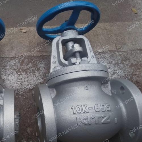 Jual Globe Valve Kitz 4" inch Jis 10k Flange - Jakarta Barat - SINAR NASA SANTOSO | Tokopedia