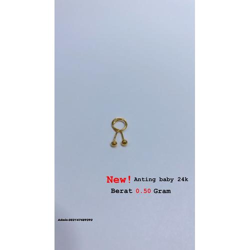 Jual Sinar Mulia_Jewellery-Anting toge baby 24k - Jakarta Pusat - Toko ...