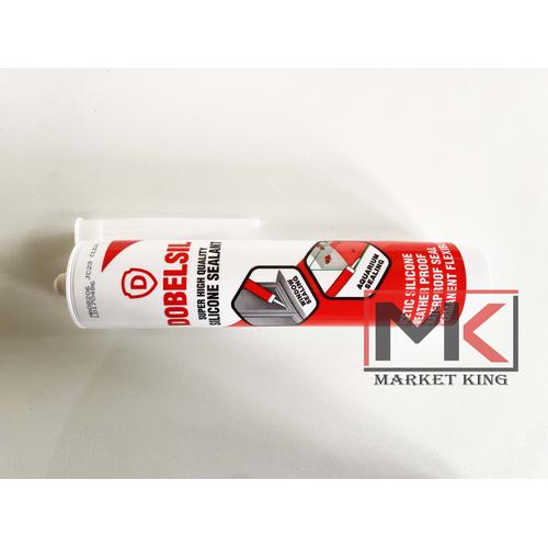 Jual Lem Sealant Botol Dobelsil / lem silicone / lem kaca tabung ...