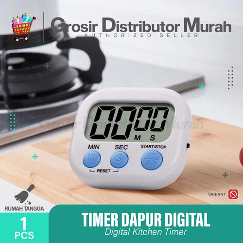 Jual Digital Kitchen Timer Alarm Dapur Masak Clock Stopwatch jam ...