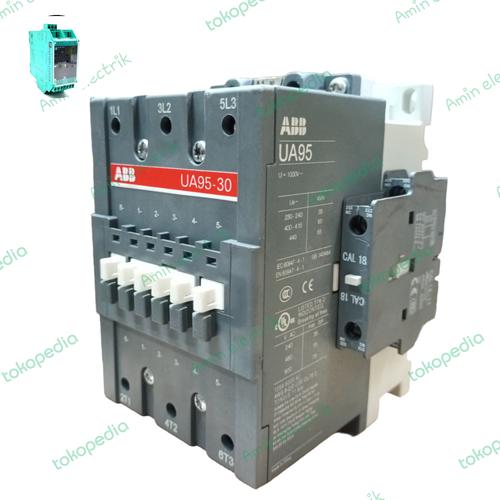 Jual KONTAKTOR ABB CAPACITOR ABB UA95-30-11 220V 65Kvar CONTACTOR ABB ...