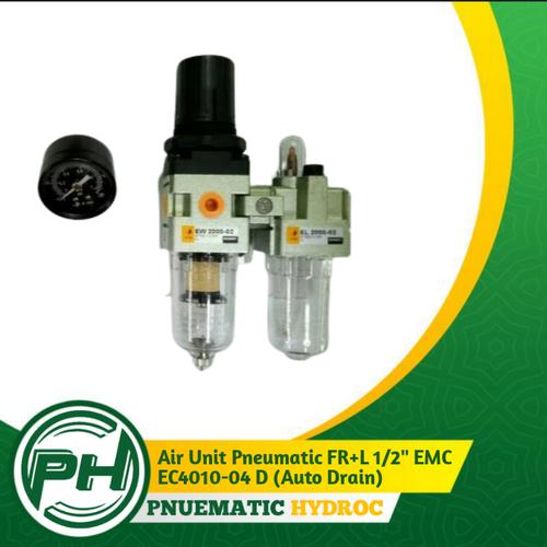 Jual Air Unit Pneumatic FR+L 1/2" EMC EC4010-04 D (Auto Drain ...