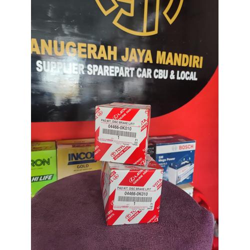 Jual SEPATU REM BELAKANG/KANVAS REM/BRAKE SHOE FORTUNER VRZ ORIGINAL ...