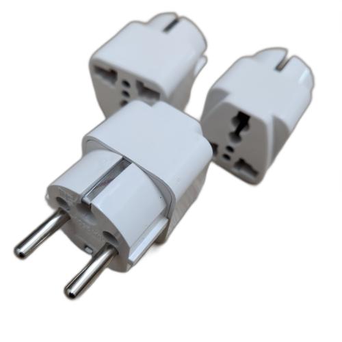 Jual OVER STEKER SERBAGUNA colokan kaki 3 ke kaki 2 colokan adapter ...