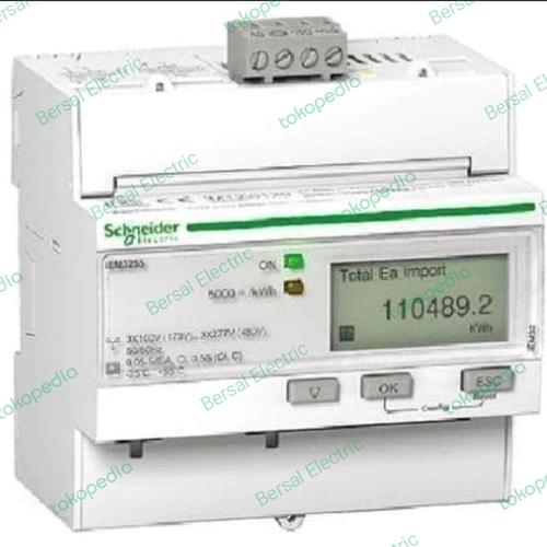 Jual Schneider Electrik KWH Energi Meter IEM 3255 CT Modbus A9MEM3255 ...