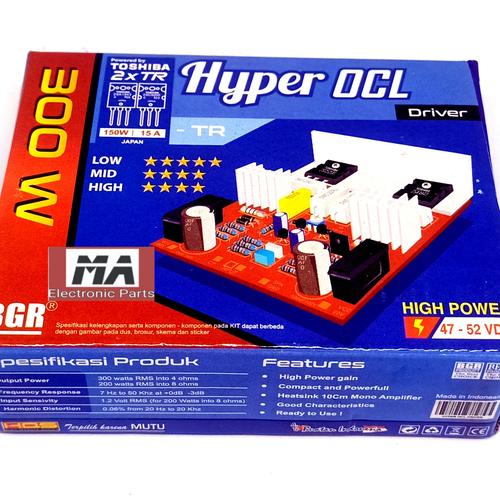Jual Kit Power amplifier Hyper OCL300w BELL - Kota Medan - MEGA ...