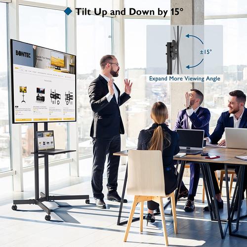 Jual Bracket Tv Stand Tv Adjustable for 32-65 Inch LCD LED OLED Plasma ...