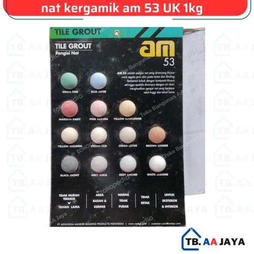 Jual nat keramik am 53 ukuran 1kg - white jasmine - Kab. Tangerang ...