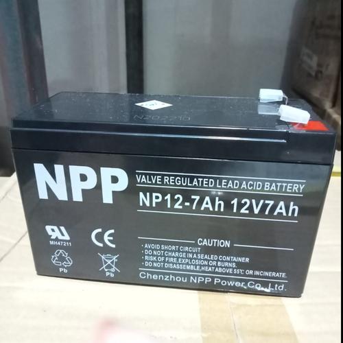 Jual BATERAI UPS / BATTERY UPS NPP NP 12-7Ah 12V7Ah - Kota Manado ...