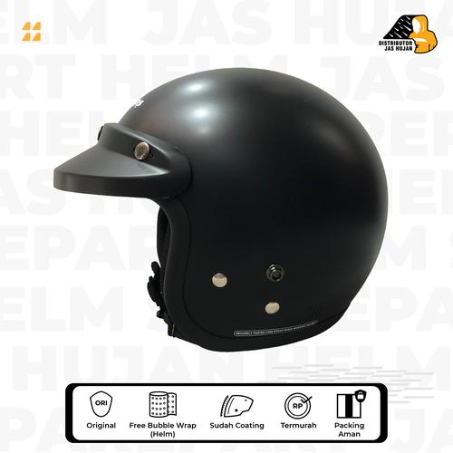 Jual Helm cargloss hitam doff (original) jaminan termurah - + KACA ...