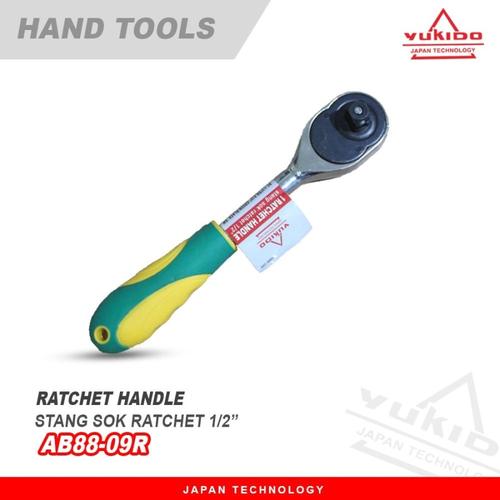 Jual YUKIDO Gagang Rachet Ratchet Kunci Stang Shock Sock Sok 1/2 Inch ...