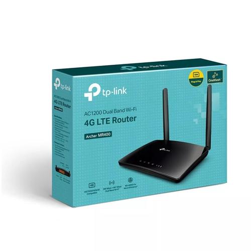Jual TP-Link Archer MR400 AC1200 Wireless Dual Band 4G LTE Router ...
