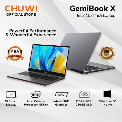 Jual CHUWI Laptop GemiBook X 15.6 inch Intel Quad Core N5100 8GB 256GB ...