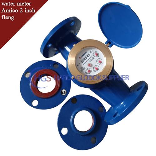 Jual METERAN AIR AMICO 2 INCH DN50 MM FLANGE / WATER METER AMICO 2 ...
