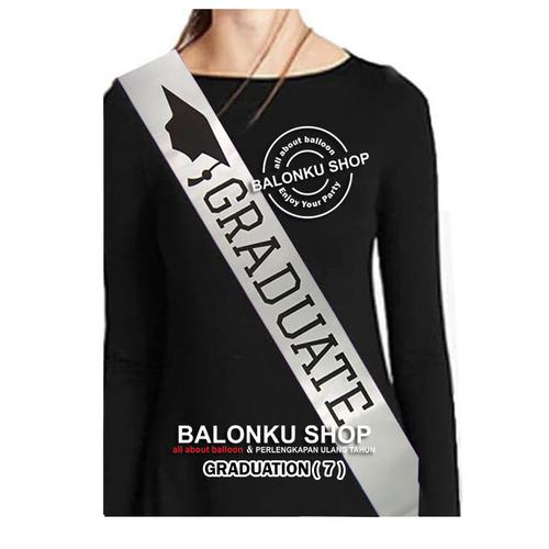 Jual Sash Graduation / Selempang Wisuda / Selempang Graduation/ Sash ...