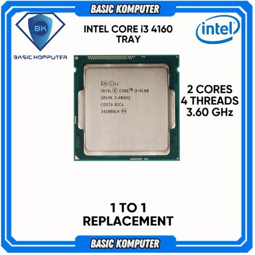 Jual PROCESSOR INTEL CORE i3 4160 3.6 GHz SOCKET LGA1150 TRAY - NO ...